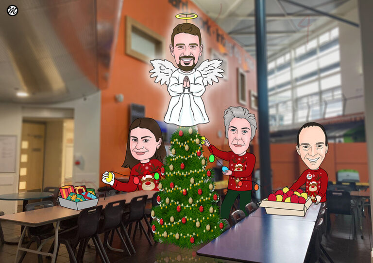 Illustrating Holiday Scenes with Faculty Charm - MEL CASIPIT, Artist